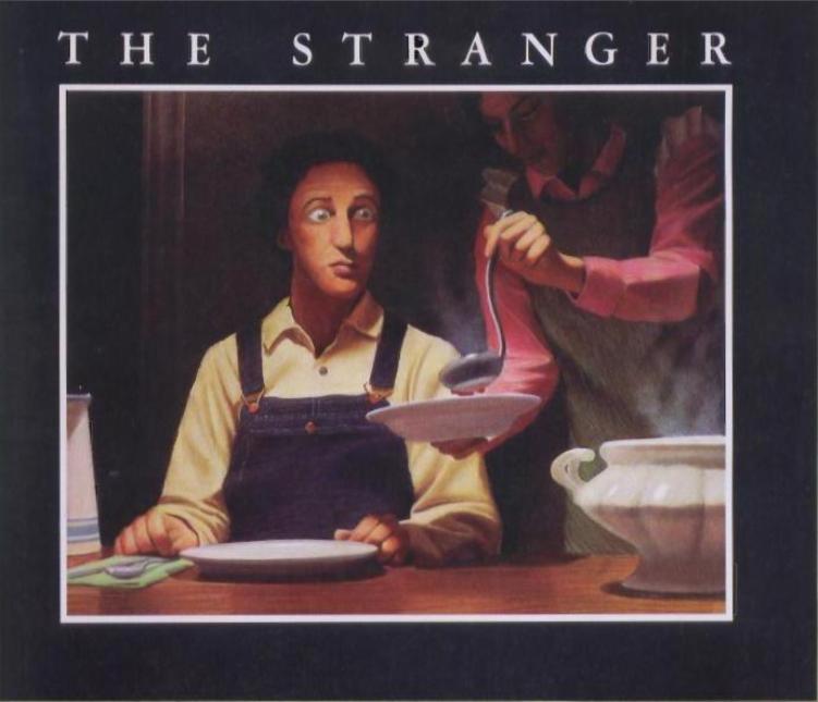 The Bibliophilic Night Owl: The Stranger by Chris Van Allsburg
