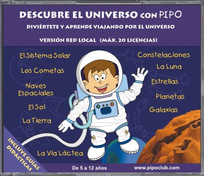 Escuela Maule Sur F-490: DESCUBRE EL UNIVERSO CON PIPO