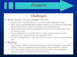 Music Library Association 2009 Poster Sessions