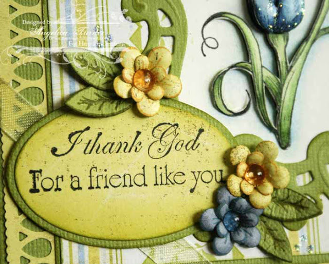 Bellisima Vida: "I Thank God" card