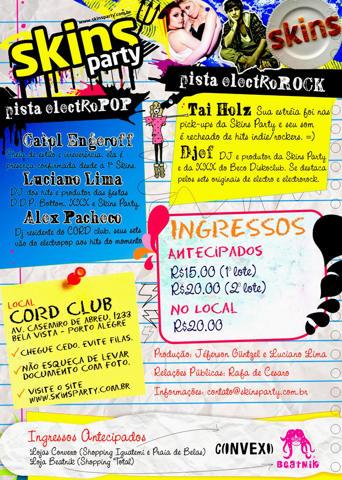 I LIKE PARTY EVERYDAY: SKINS PARTY