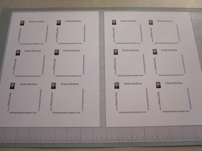 She's a Sassy Lady: Printing In a Square - Perfect; Cutting The Same ...