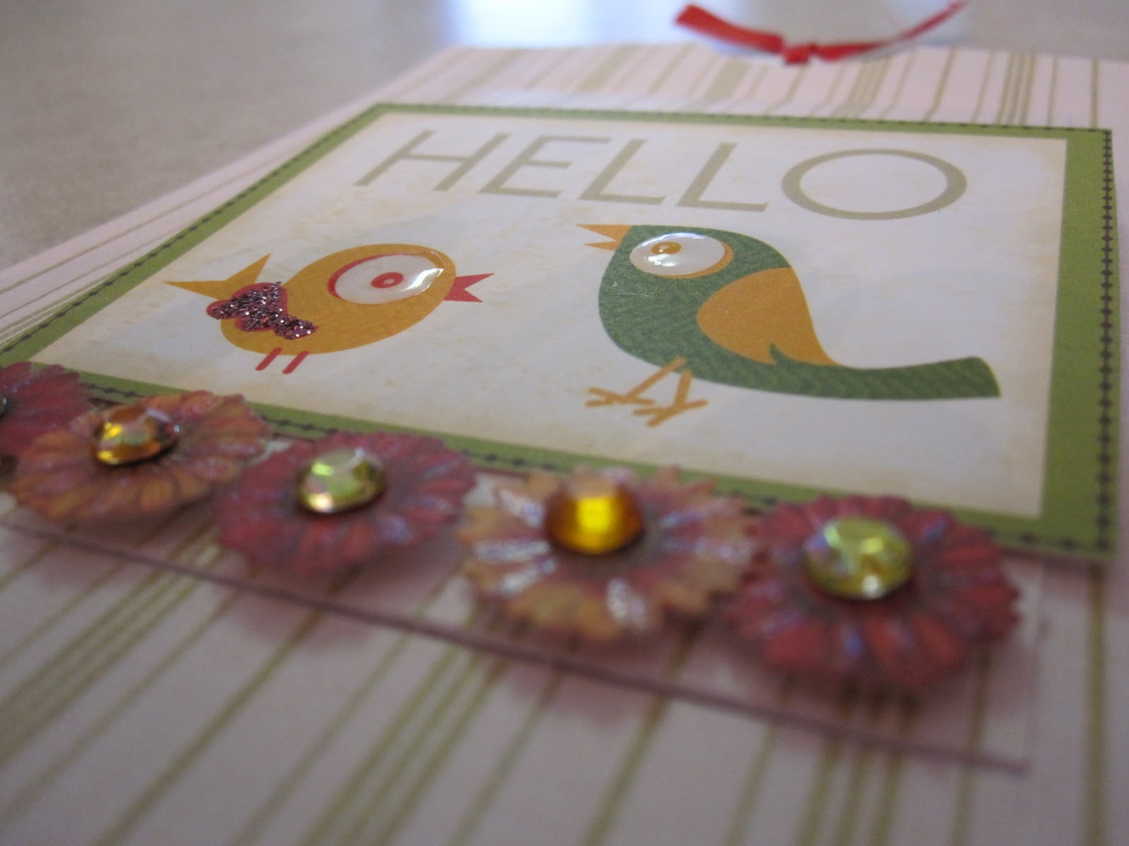 She's a Sassy Lady: Hello Pop Up Card