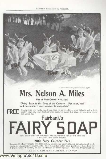 Vintage Advertising: Fairies, Imps and Elves in Vintage Advertising