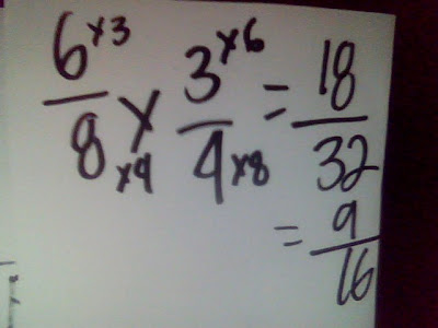 Math Blog 841 (2008): Tracy's Last Fraction Post