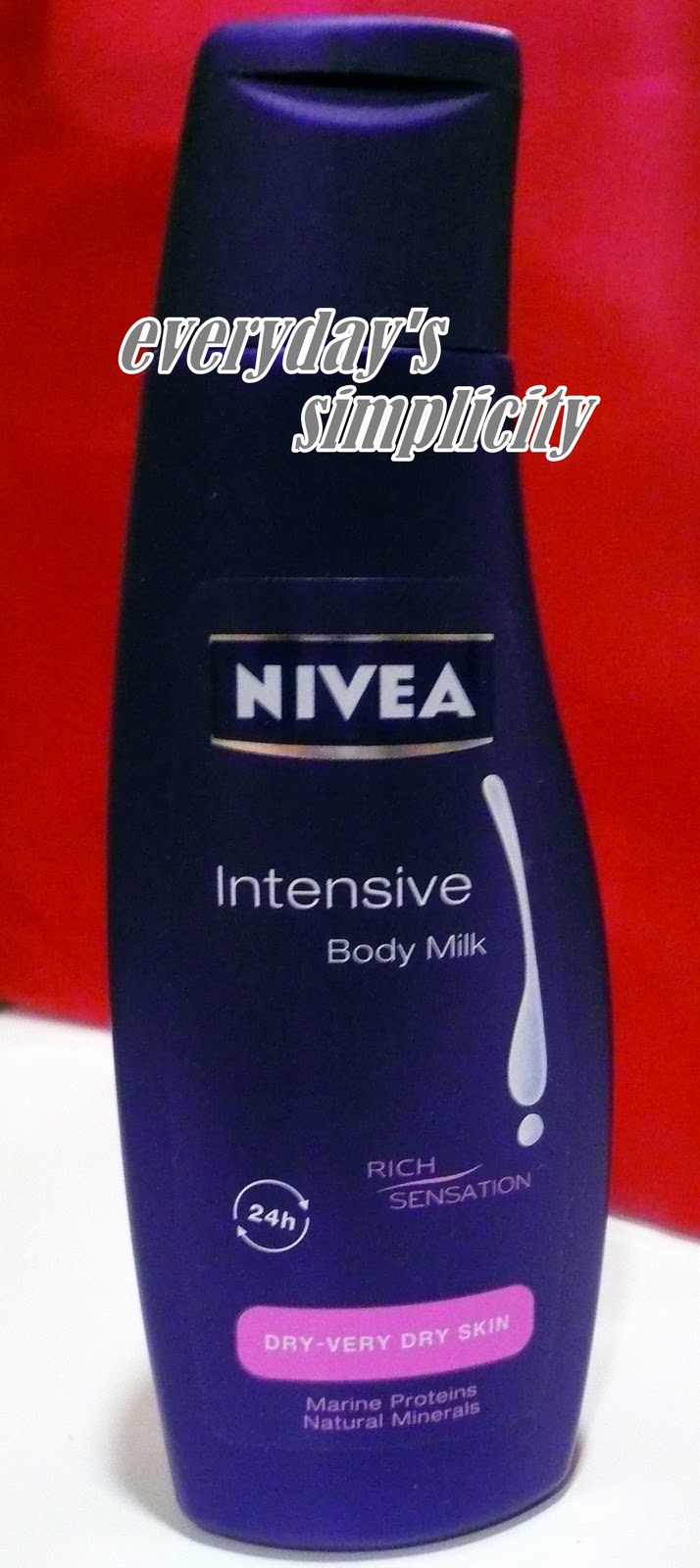 Everyday's Simplicity: Review: Nivea Intensive Body Milk