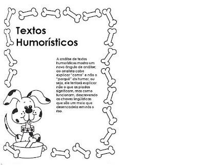 Anotações: O que são textos humorísticos?