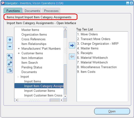 Item category assignment open interface in R12 ~ Oracle Apps Knowledge ...