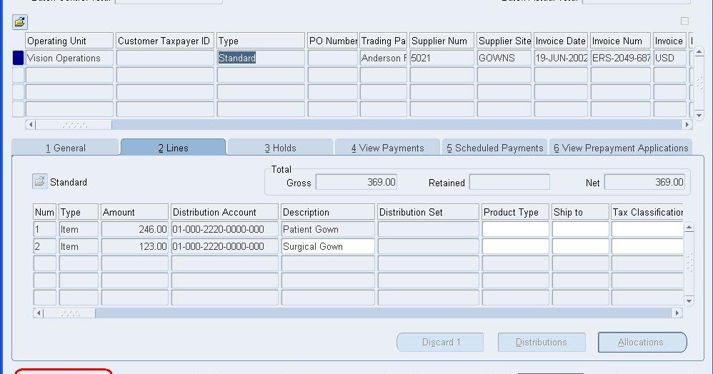 Actions that can be performed on Payable Invoices in R12 ~ Oracle Apps ...