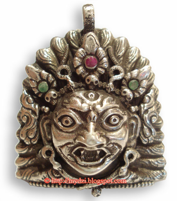 Mahakala Face Pendent