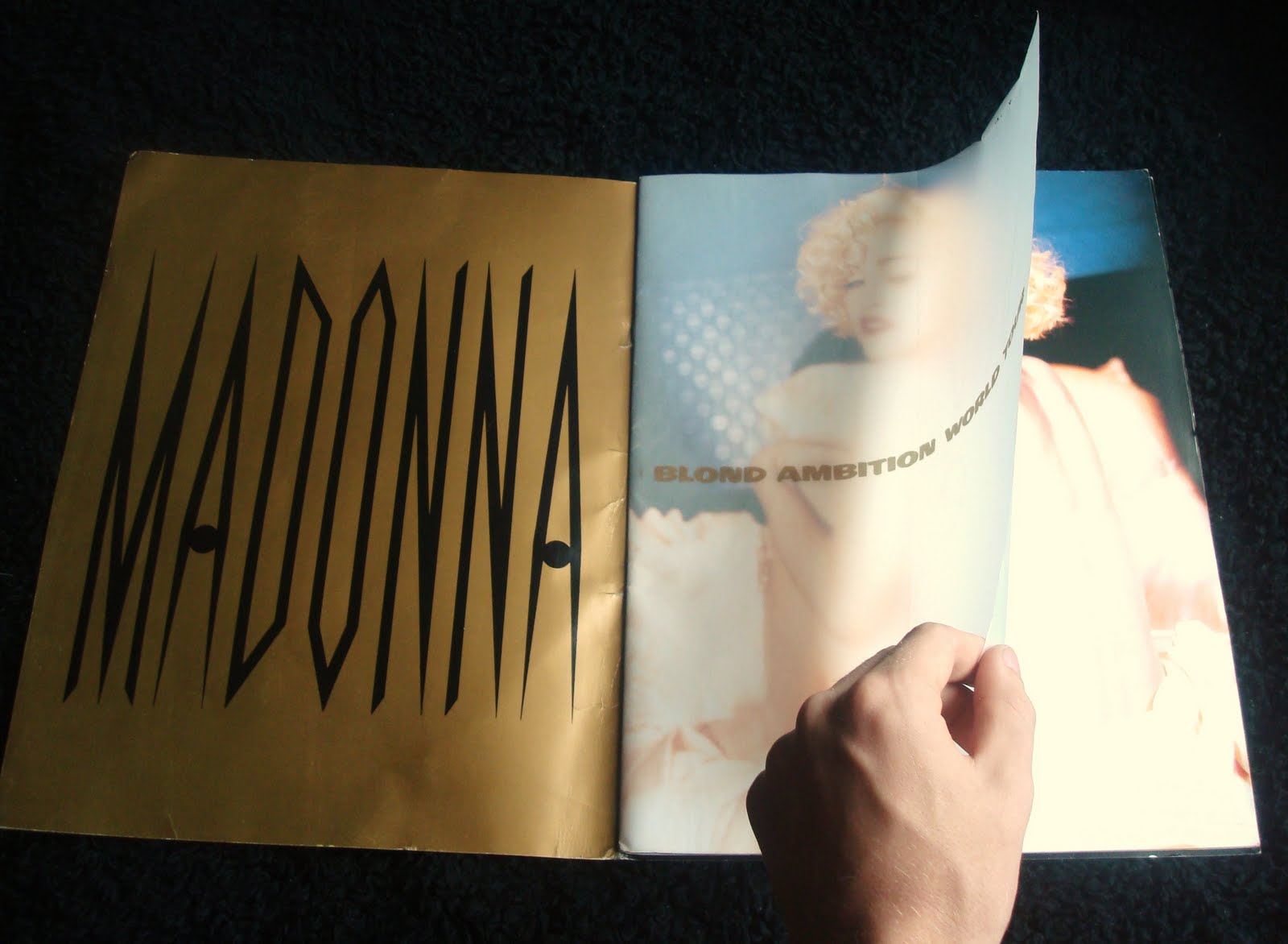 The Madonna Collection Blond Ambition Tour Programme