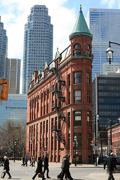 Historical Reminiscents.: Toronto's Flatiron Building