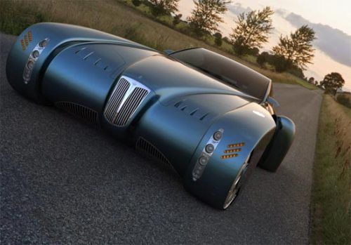 Car Rides: Futuristic Bugatti Stratos Concept