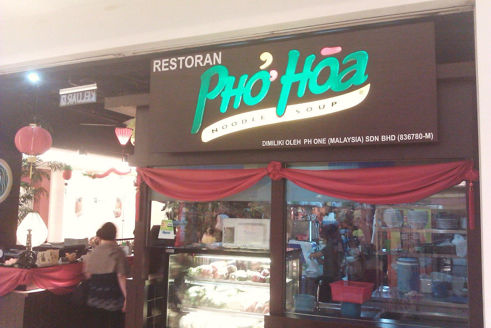 Ah Lian Ah Beng: Pho Hoa Restaurant, Noodle Soup @ Tropicana City Mall