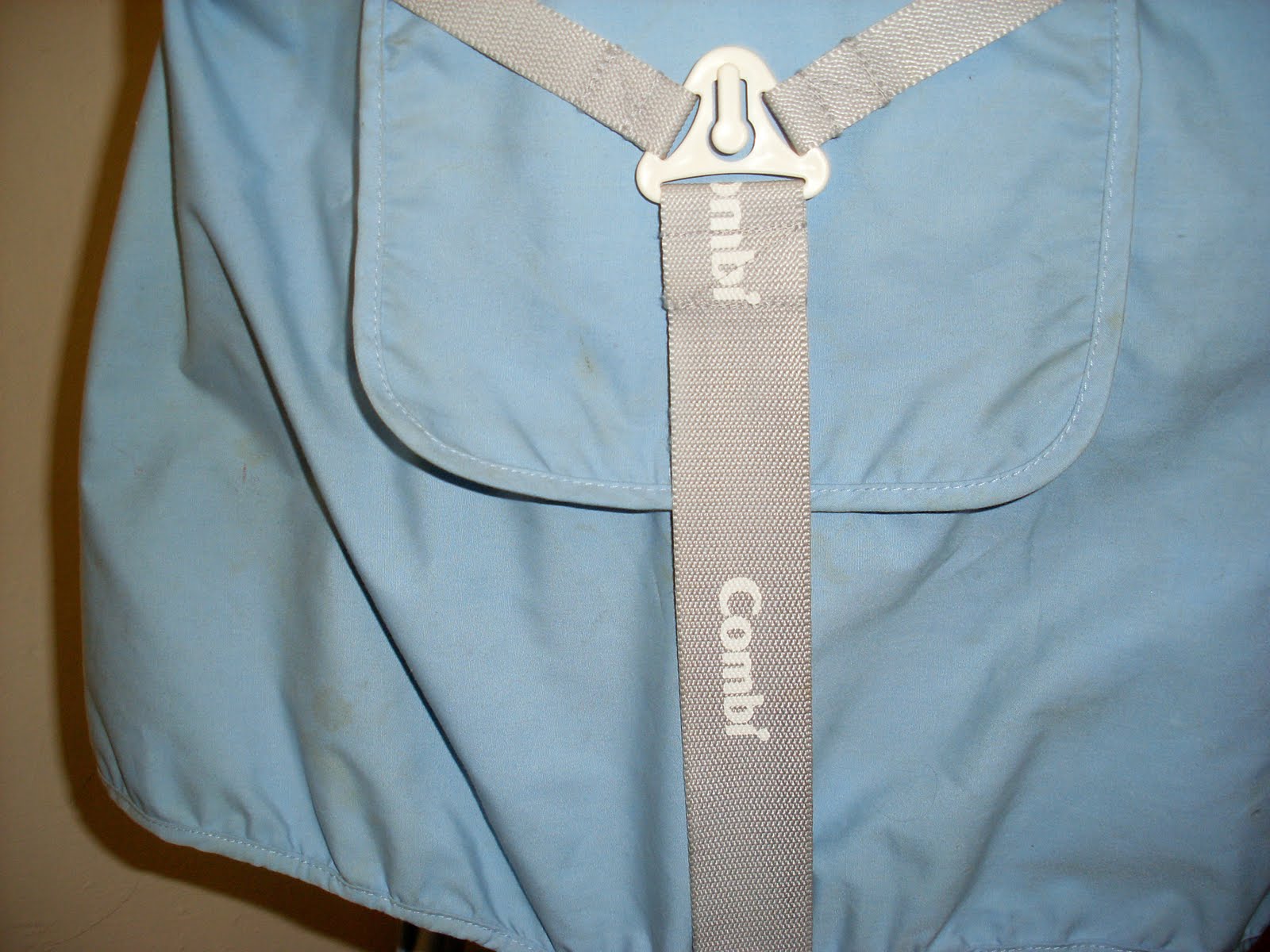 Brenda's Shoppe: Preloved Blue Combi Lightweight Stroller