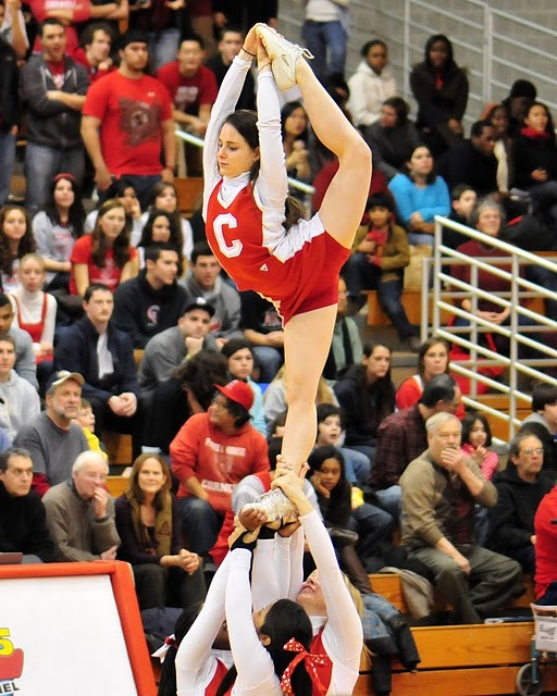NFL and College Cheerleaders Photos: Cornell Cheerleader Celebrates Top ...