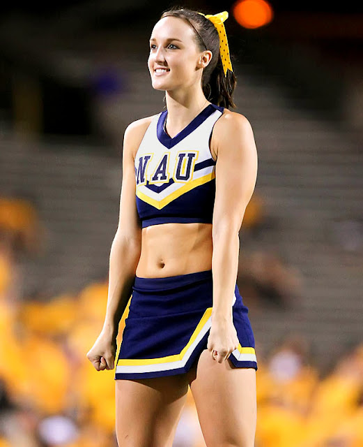 drakesdrumuk: More Pics of Northern Arizona Cheerleader Cambria