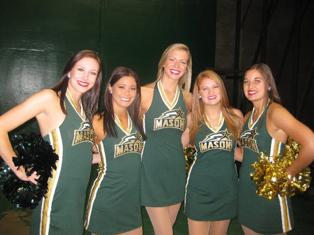 drakesdrumuk: George Mason Cheerleaders