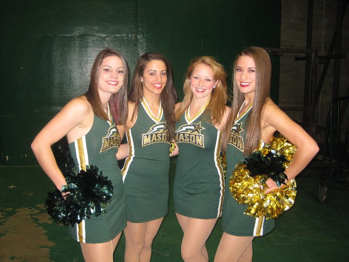 drakesdrumuk: George Mason Cheerleaders
