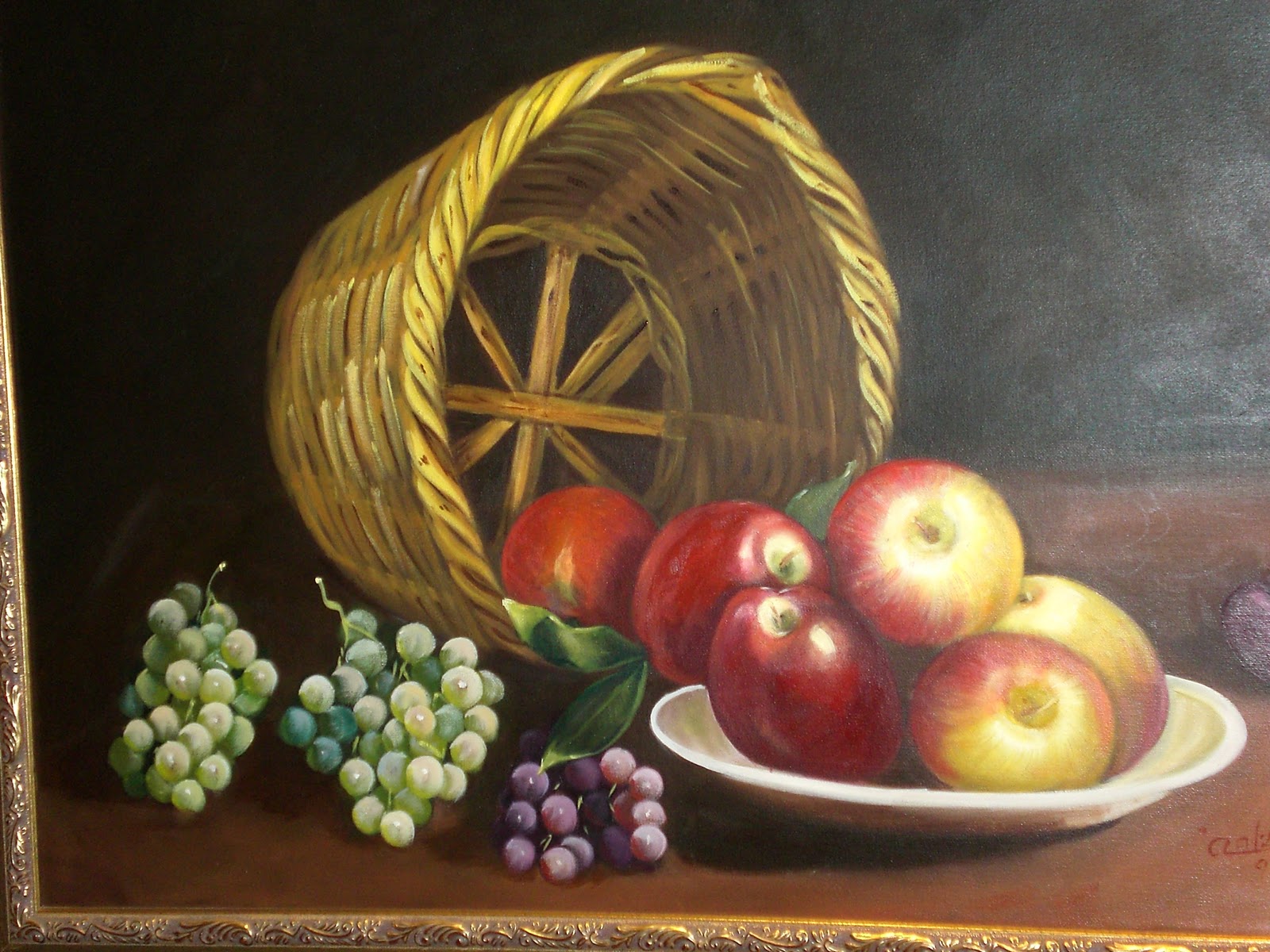 Tu Ricón del Arte: Manzanas y Uvas
