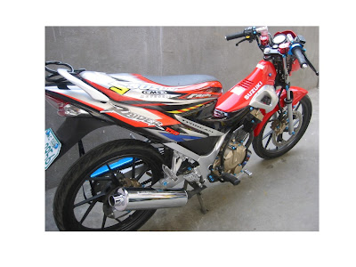 Modifikasi suzuki raider 150