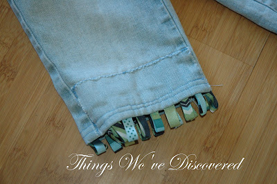 Things We've Discovered: What to do with girls holey old jeans?