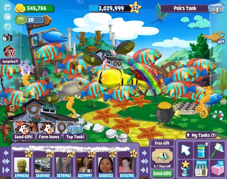 Lynspirations: FishVille - Top Tank