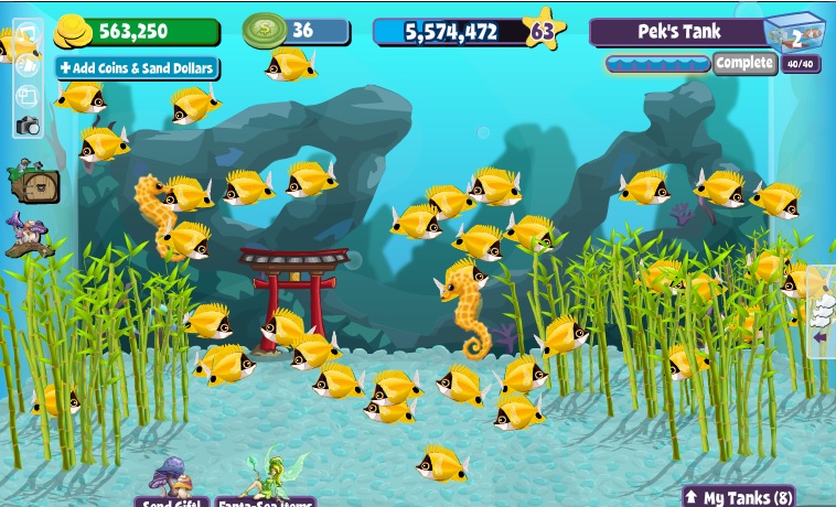 Lynspirations: FishVille - Fish Mastery : Latticed Butterfly