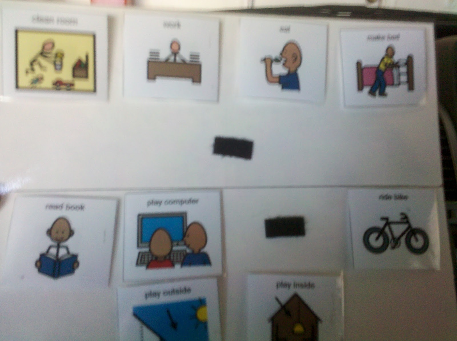 Sparkle Yoga: Picture Schedule