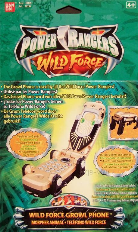 unicorn888: Wild Force Growl phone morpher Robot Power Rangers