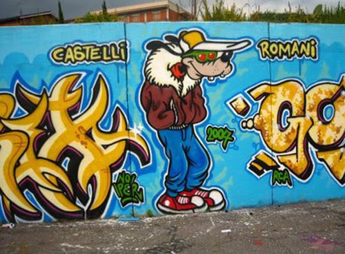 Grafiti New Most: ITALIAN GRAFFITI STREET ART DESIGN