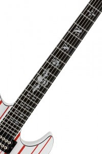 a7x_slashness: Synyster Gates Custom – Red Pimp Stripe Guitar