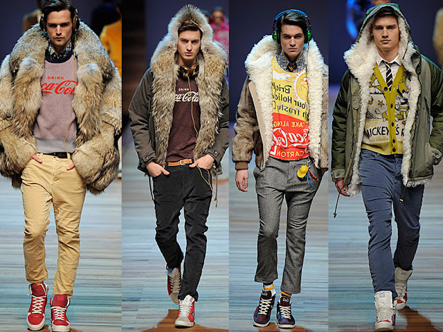 Man Whispers: D&G Mens Fall 2011 Runway - Milan Menswear Fashion Week ...