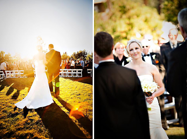 Glamour and Grace: Real Wedding: Emily and Tim