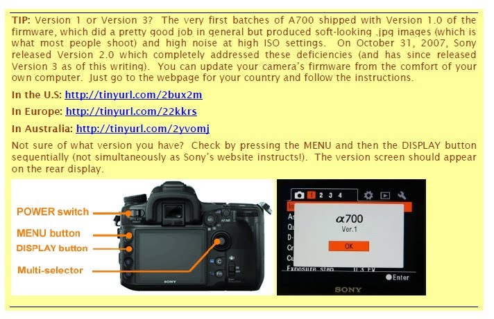 Camera Glass: Sony’s Alpha 700 Digital SLR Camera Part 1