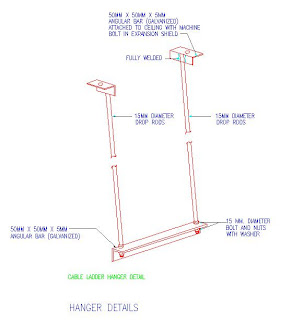 Electrical Installations: Cable trays and ladder installation
