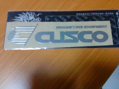 K WORKS ENGINEERING: New Car Stickers