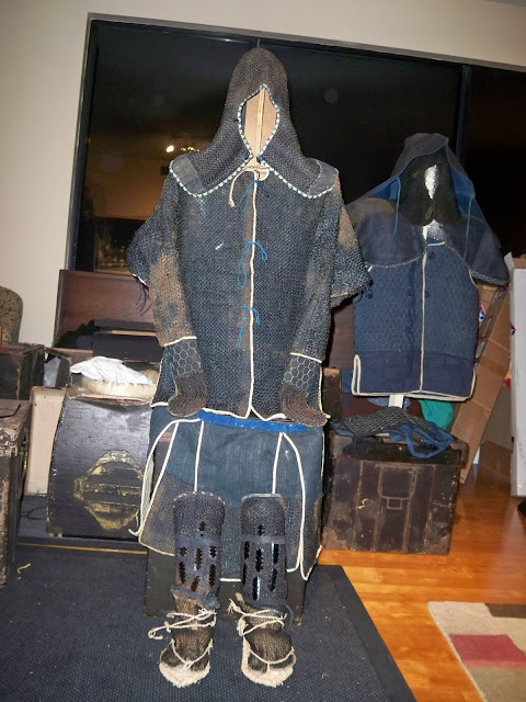 samuraiantiqueworld.com: Japanese (samurai) chainmail armor "kusari gusoku"