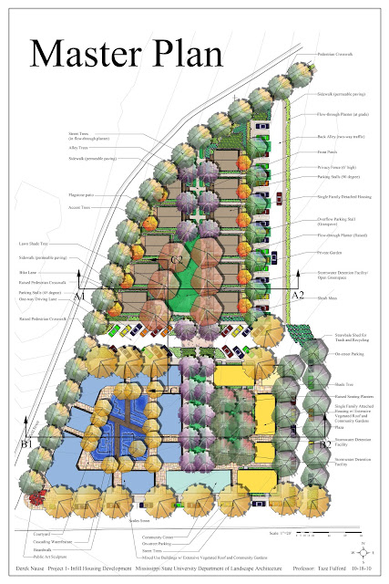 The Artist's Blog: Infill Housing Development Master Plan