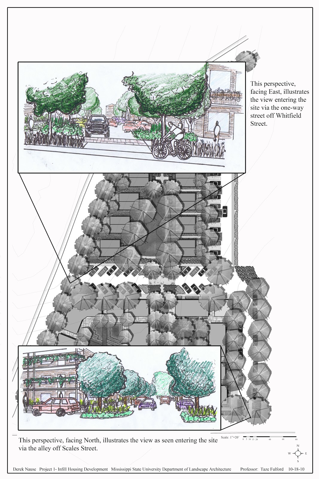 The Artist's Blog: Infill Housing Development Perspectives