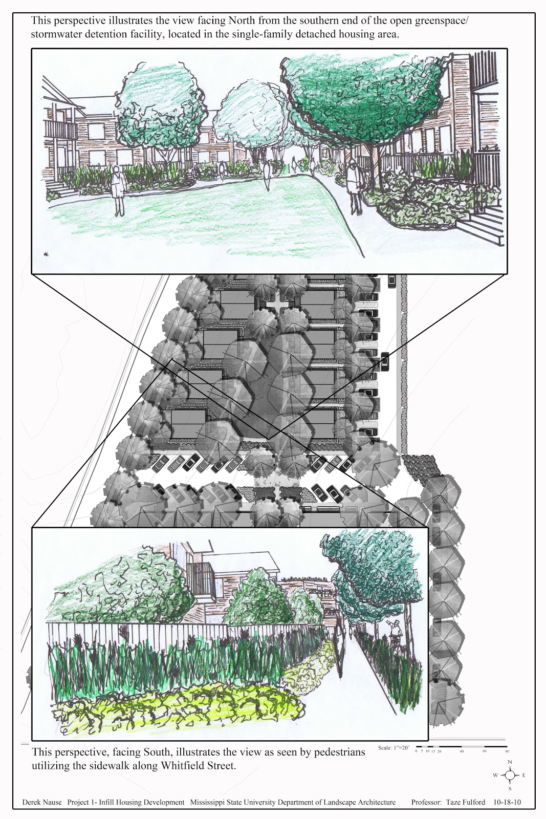 The Artist's Blog: Infill Housing Development Perspectives