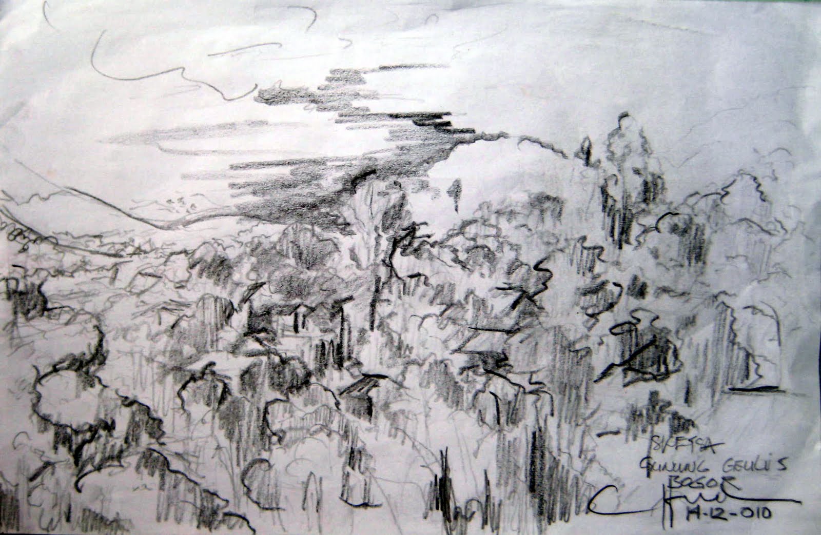 Griya Lukisan: Sketsa