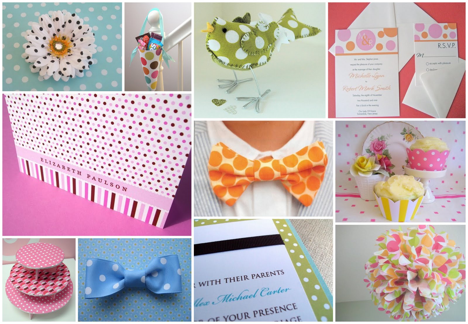 Before the Big Day Wedding Theme: Polka Dots