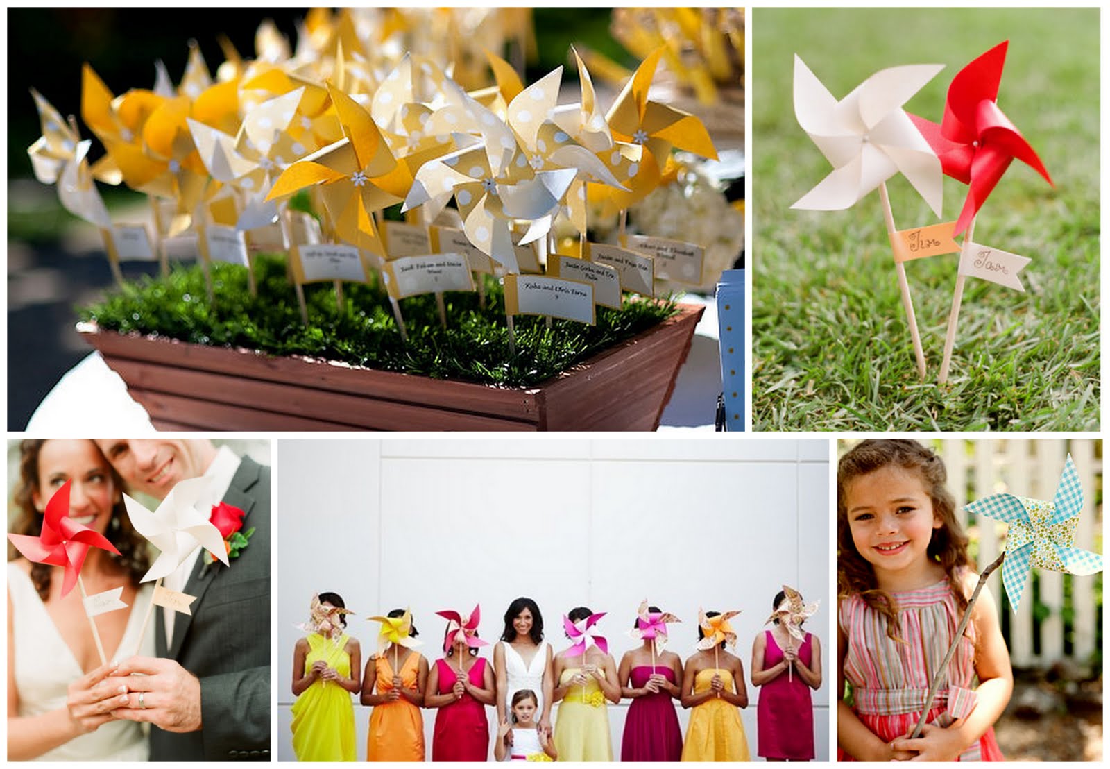 Before the Big Day Wedding Theme: Pinwheels