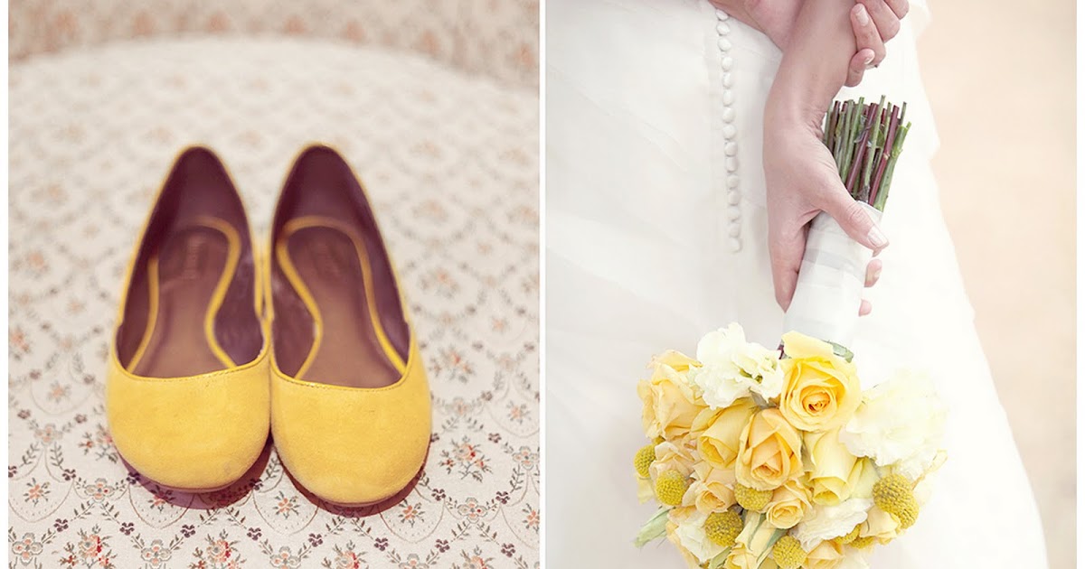 Real Yellow-Themed Autumn Wedding: Ashley & Jeff