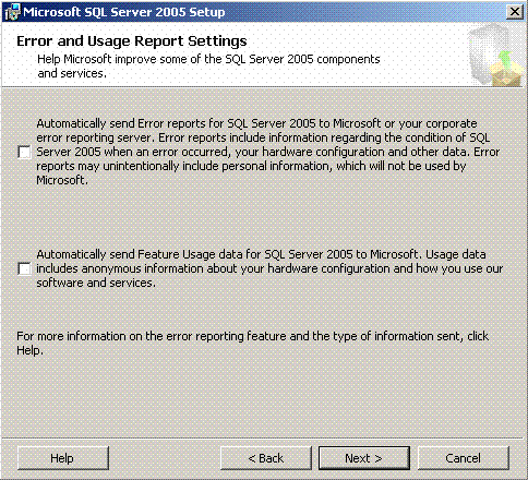 Montree (KMx10): วิธีการ Install MS SQL Server 2005 (3)