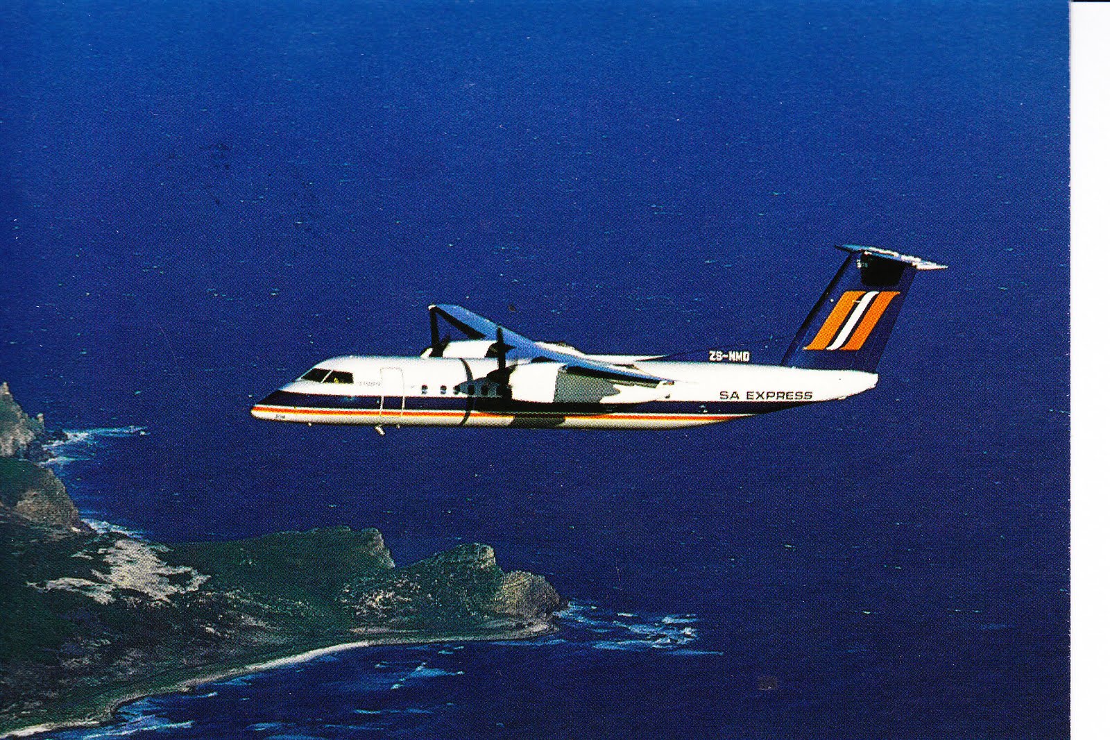 Gem's World Postcards: SA Express and SAA 75 Years