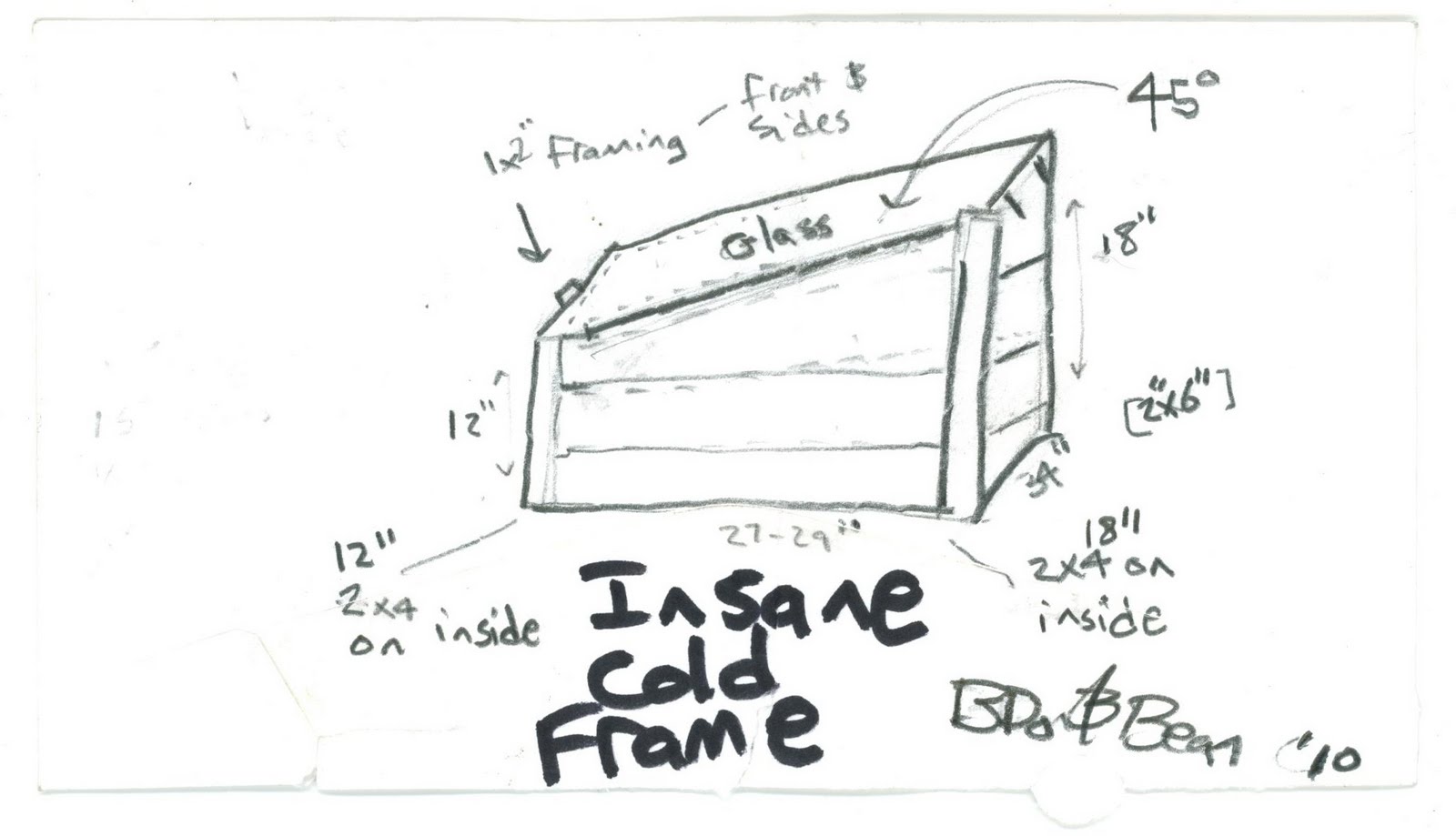 Cats and Catts: Insane in the Cold Frame: A Cats and Catts ...