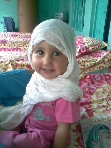 Muslim cute baby