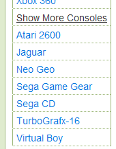 More Consoles Available In Menu